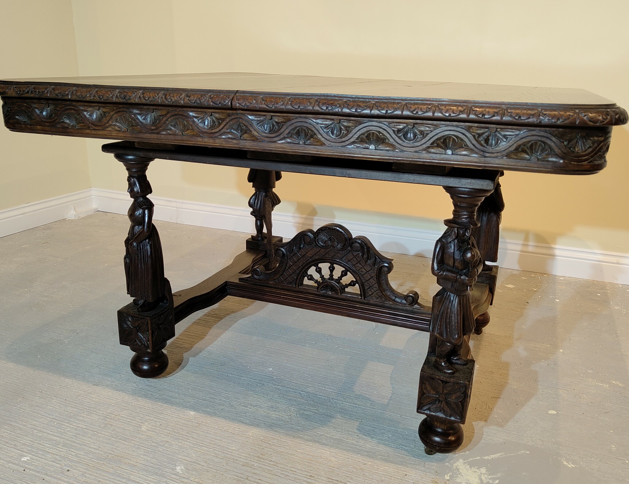 French Breton Extending Table
