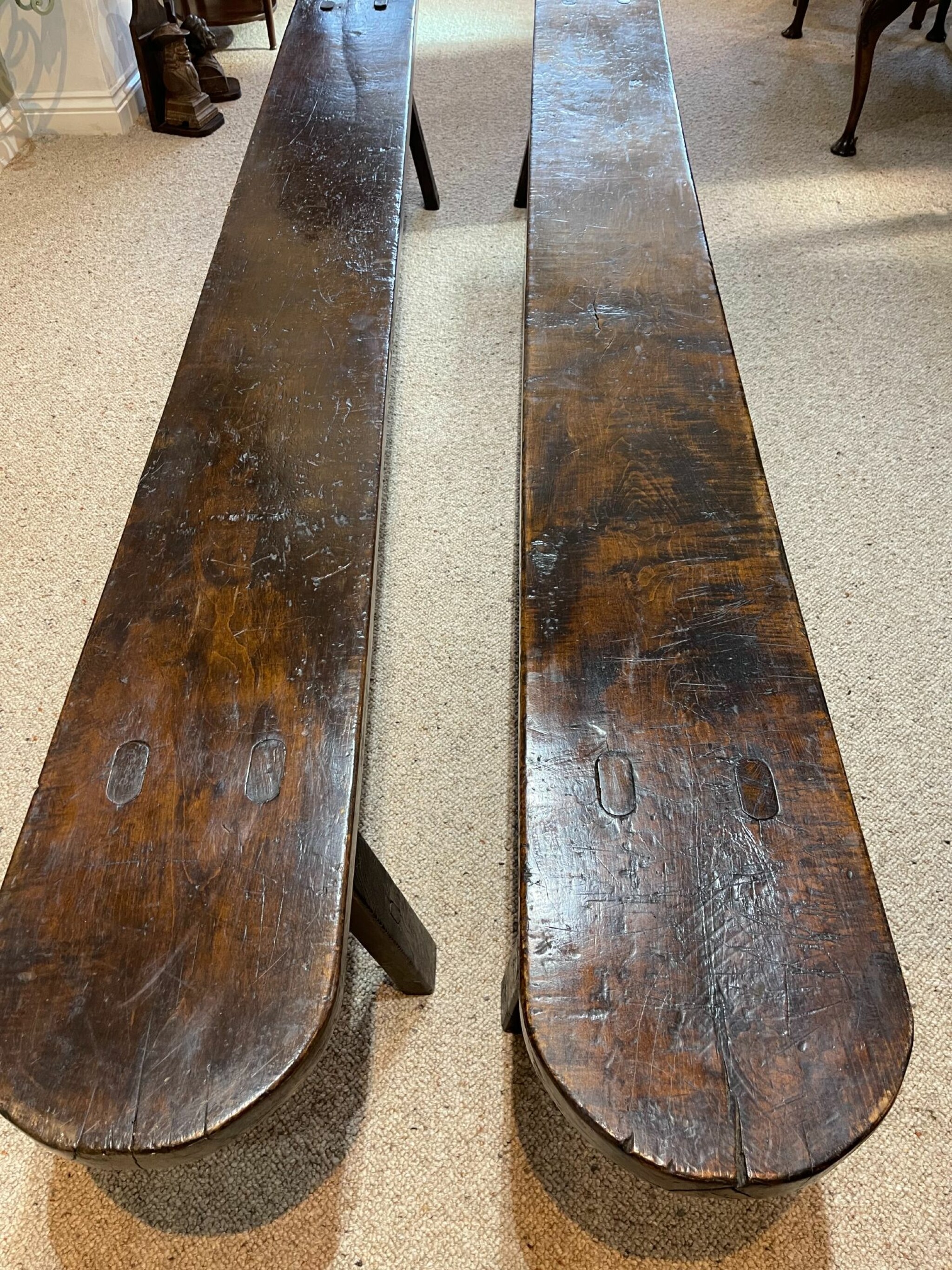 Pair of Antique Benches