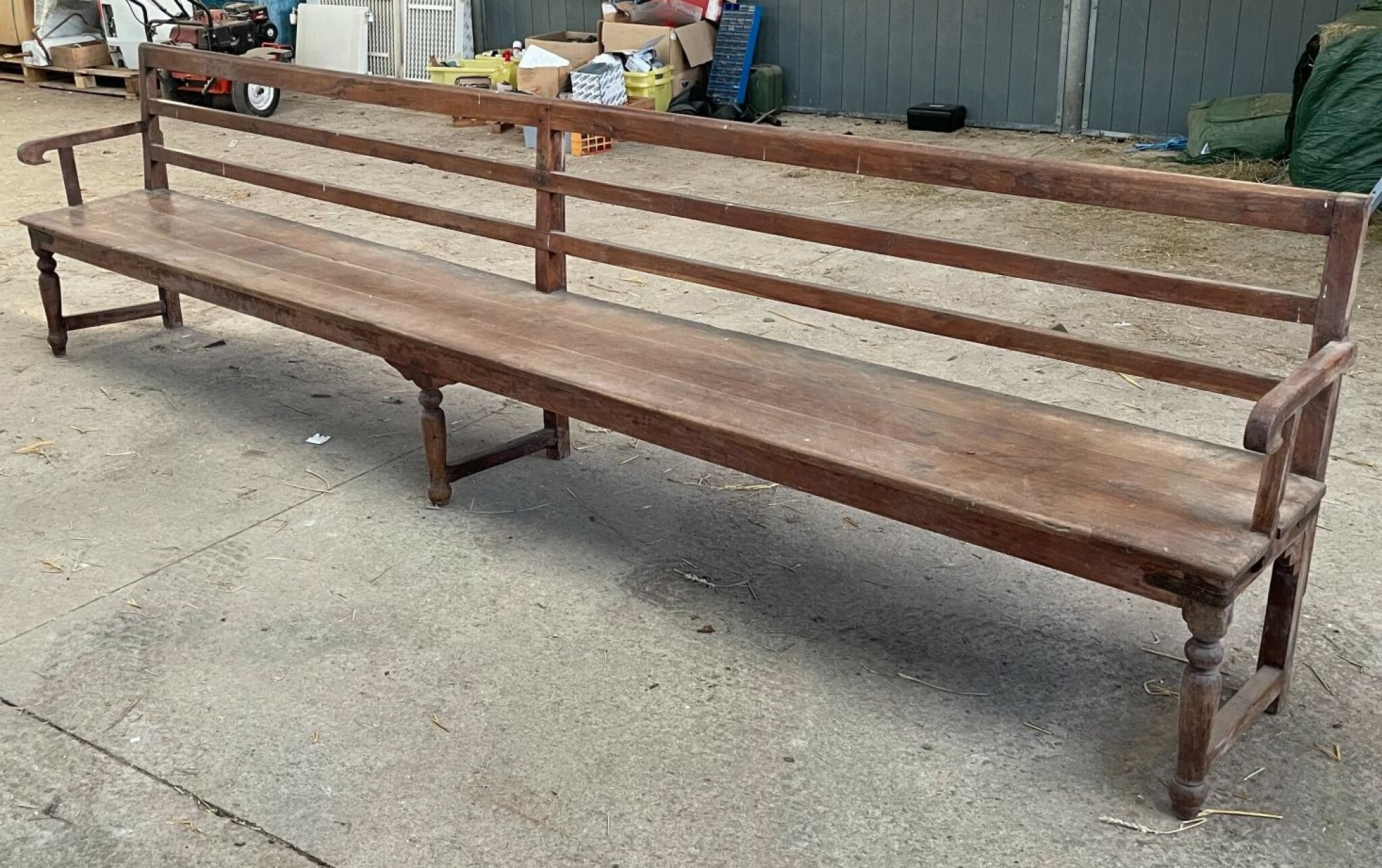 Antique Railway Station Bench
